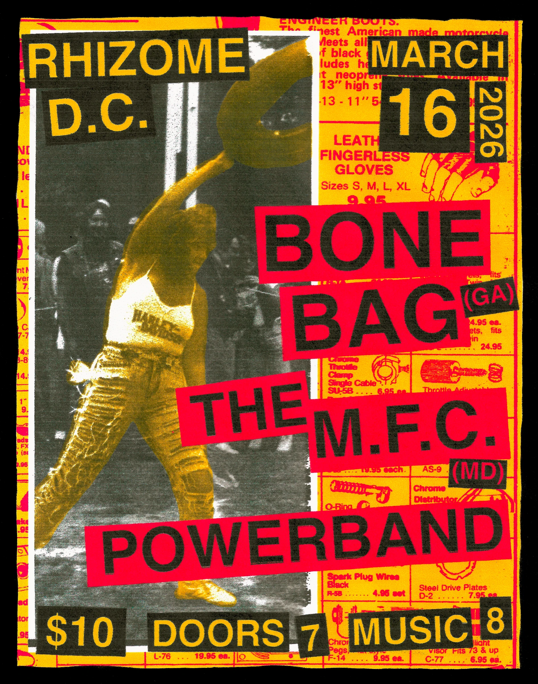 Withfriends Events - Mon, Mar 16 - Bong Bag / The M.F.C. / Powerband by ...